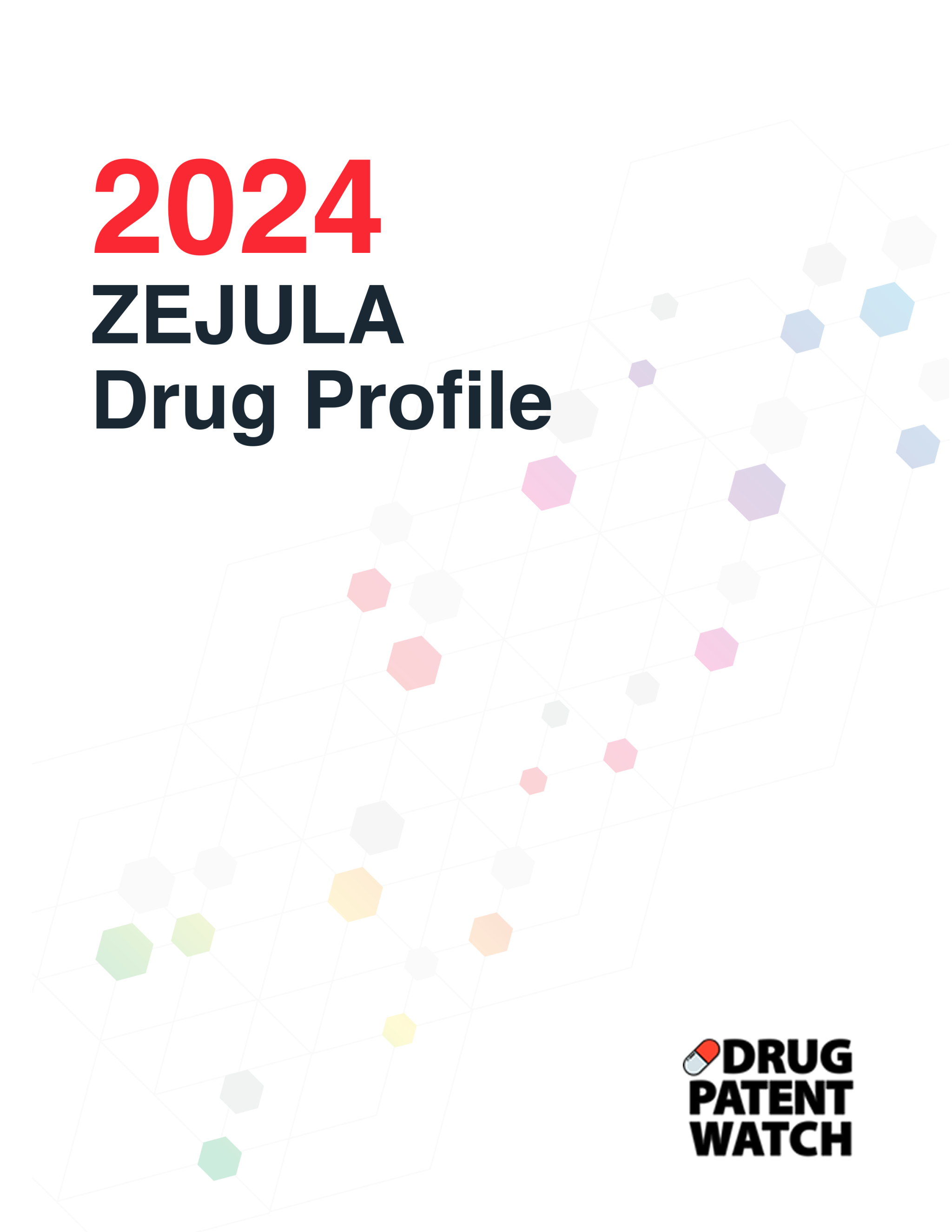 ZEJULA (niraparib tosylate) Drug Profile, 2024 - DrugPatentWatch – Make ...
