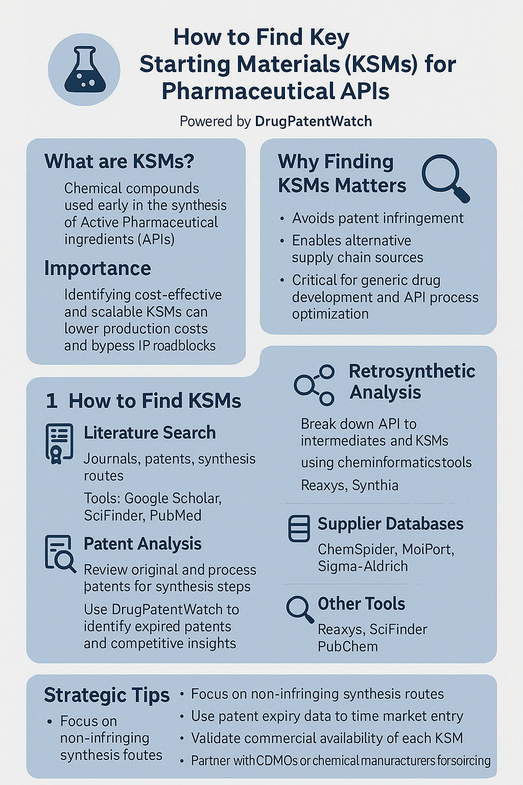How to Find Key Starting Materials (KSMs) for Pharmaceutical APIs ...