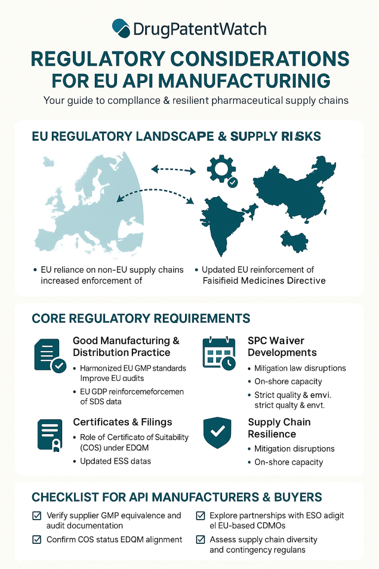 Regulatory Considerations for API Manufacturing in the EU: Ensuring ...