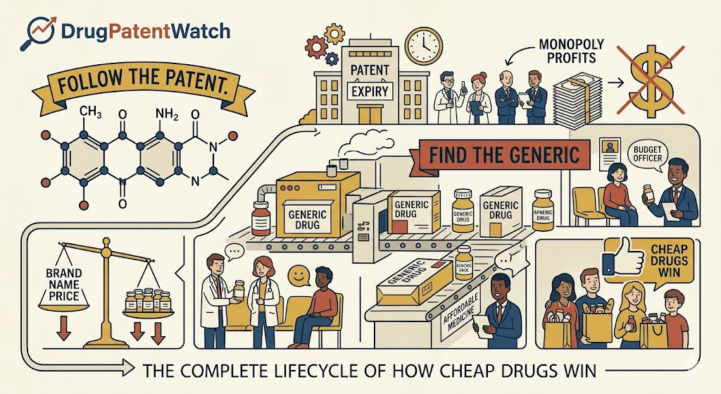 Follow the Patent, Find the Generic: The Complete Lifecycle of How ...