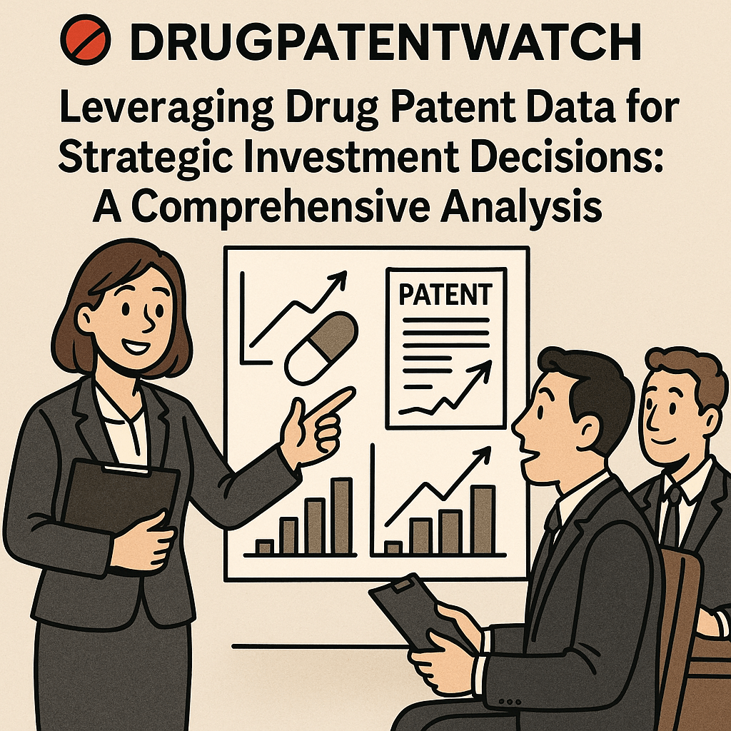 Leveraging Drug Patent Data for Strategic Investment Decisions: A ...