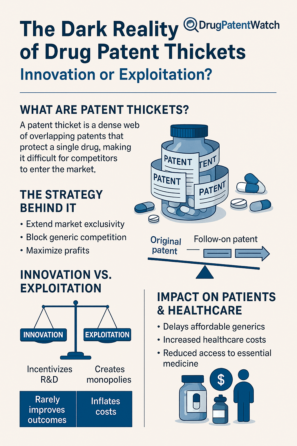 The Dark Reality of Drug Patent Thickets: Innovation or Exploitation ...