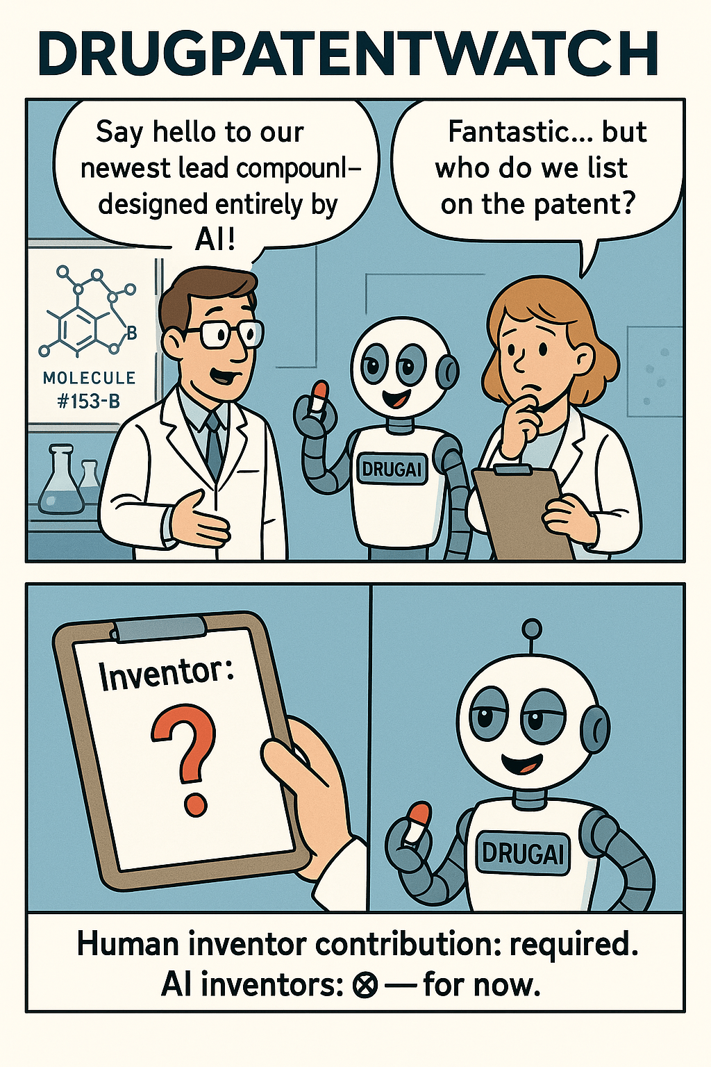 AI Meets Drug Discovery – But Who Gets the Patent? - DrugPatentWatch ...