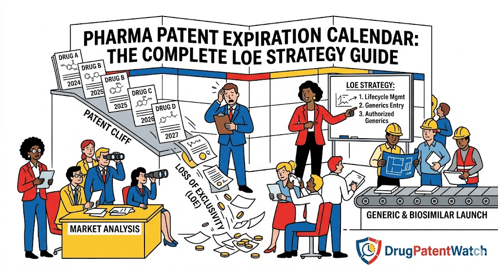 Pharma Patent Expiration Calendar: The Complete LOE Strategy Guide ...