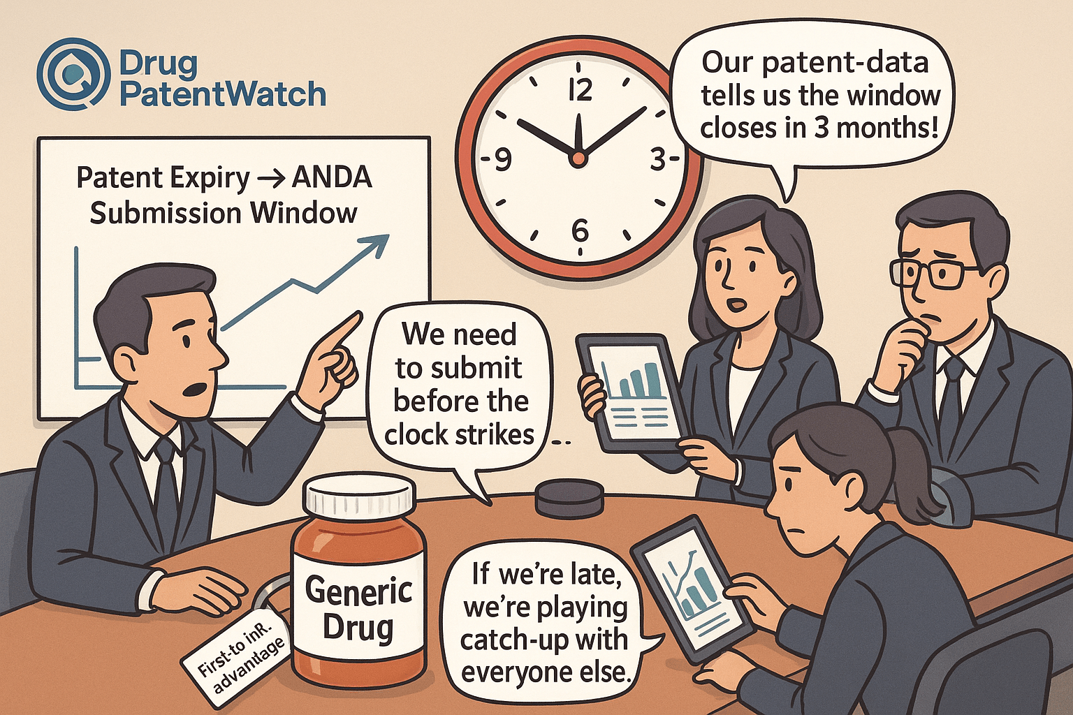 How ANDA Timing Wins Generic Drug Markets: The Complete Patent Strategy ...