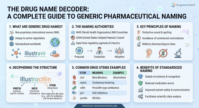 The Drug Name Decoder: A Complete Guide to Generic Pharmaceutical ...