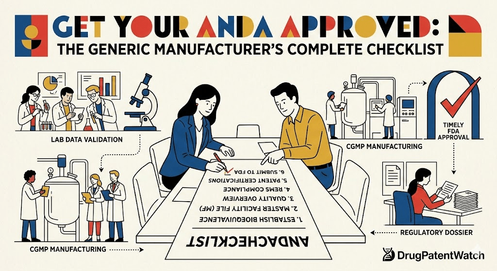 Get Your ANDA Approved: The Generic Manufacturer’s Complete Checklist ...