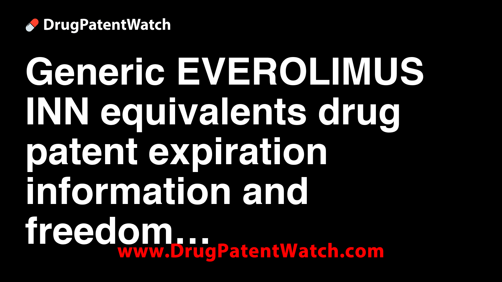 certican generic name