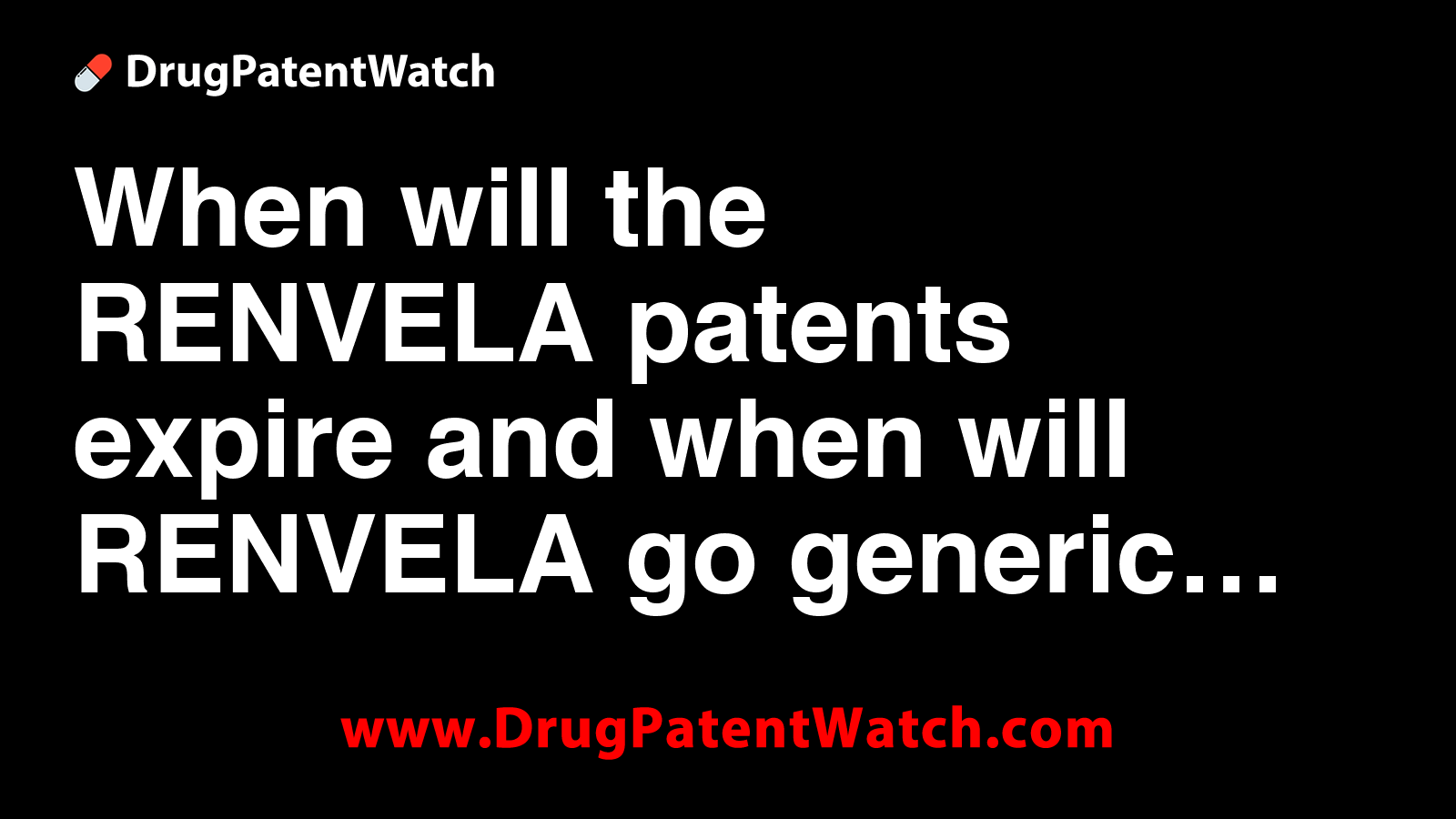 renvela side effects