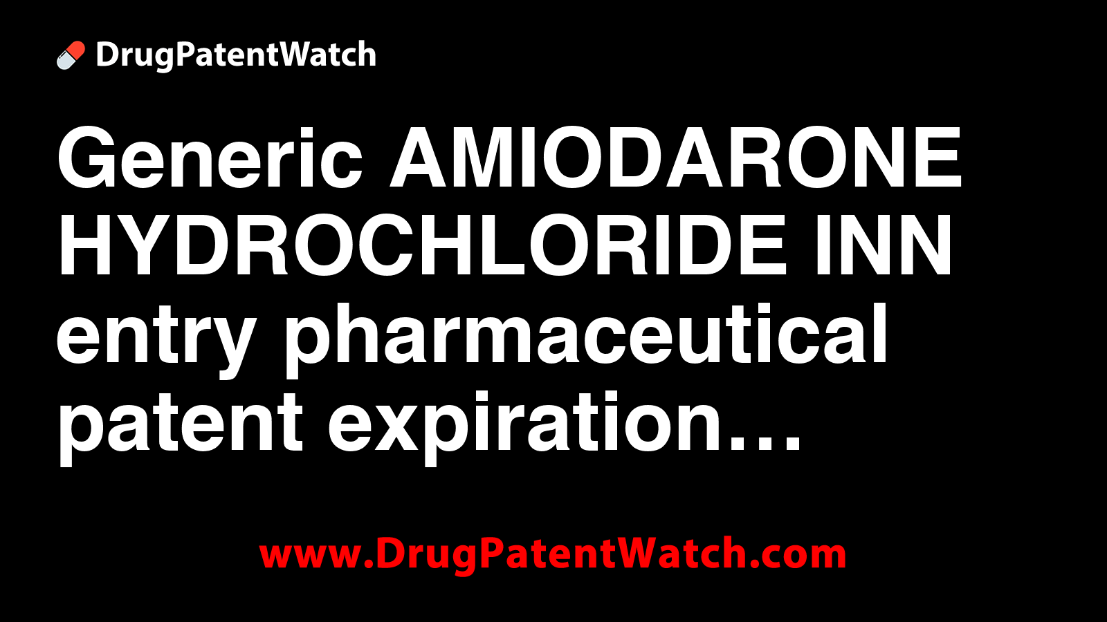 amiodarone moa